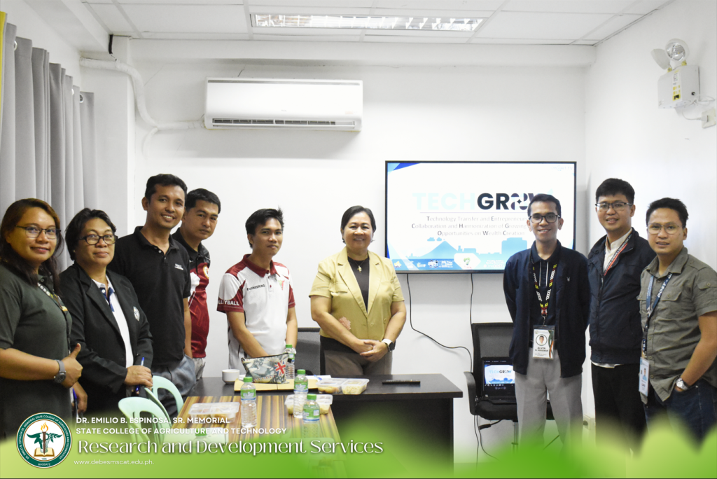 Strengthening Innovation: DOST-Masbate and DEBESMSCAT Align for TECHGROW Project - Dr. Emilio B ...