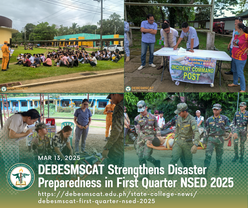 DEBESMSCAT Strengthens Disaster Preparedness in First Quarter NSED 2025 ...