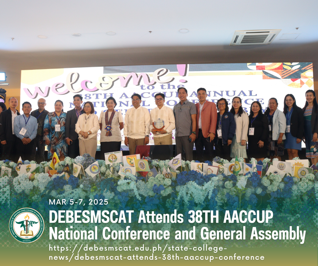 DEBESMSCAT ATTENDS 38TH AACCUP NATIONAL CONFERENCE AND GENERAL ASSEMBLY ...